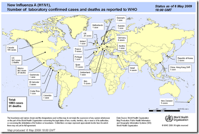 Avian Flu Diary: WHO Update #18 On A/H1N1 Outbreak